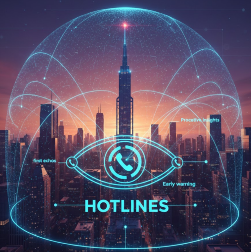 Proactive Crisis Mitigation Using Hotlines for Early Warning